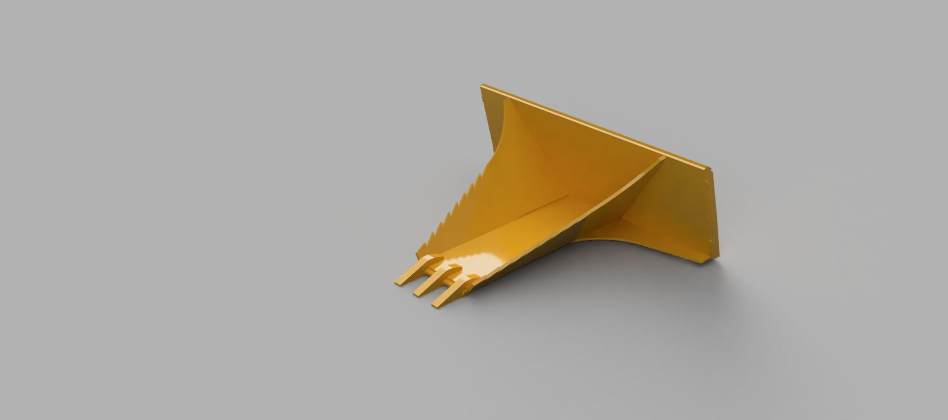 Stump Bucket with Skid Steer Quick Attach DXF cut and build Files – DXF ...